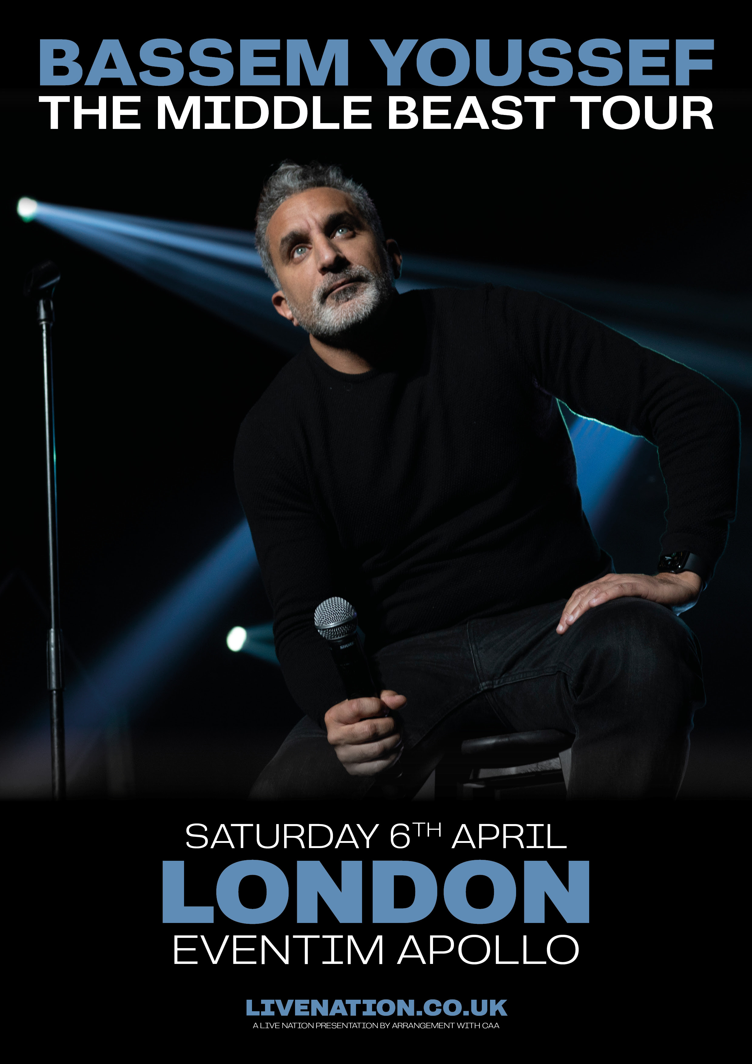 Bassem Youssef returns to the UK in 2024 • WithGuitars Bassem Youssef returns to the UK in 2024 • WithGuitars